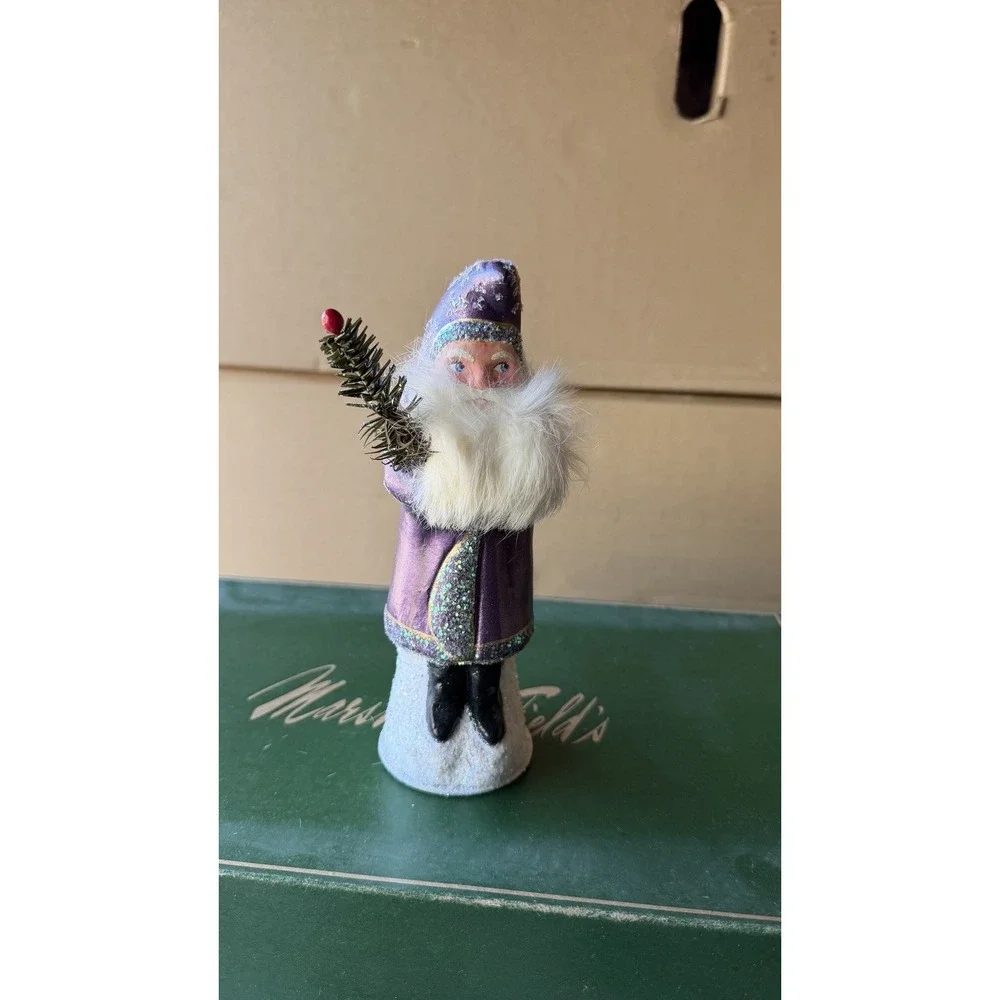Holiday | Christopher Radko 1994 Paper Mache Santa Figure 5860 Germany ...